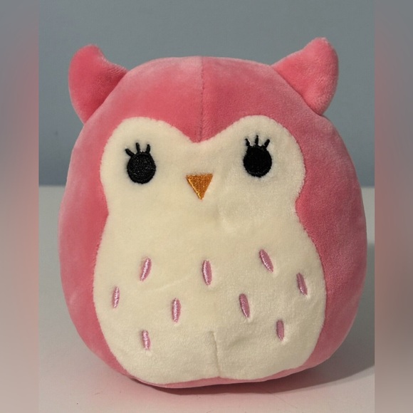 Squishmallows | Toys | Nwot 5 Francesca The Pink Owl Squishmallow ...